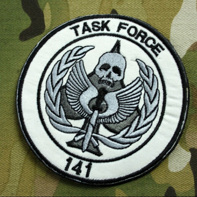 CALL OF DUTY MODERN WARFARE USA TASK FORCE 141 MORALE BADGE PATCH | eBay