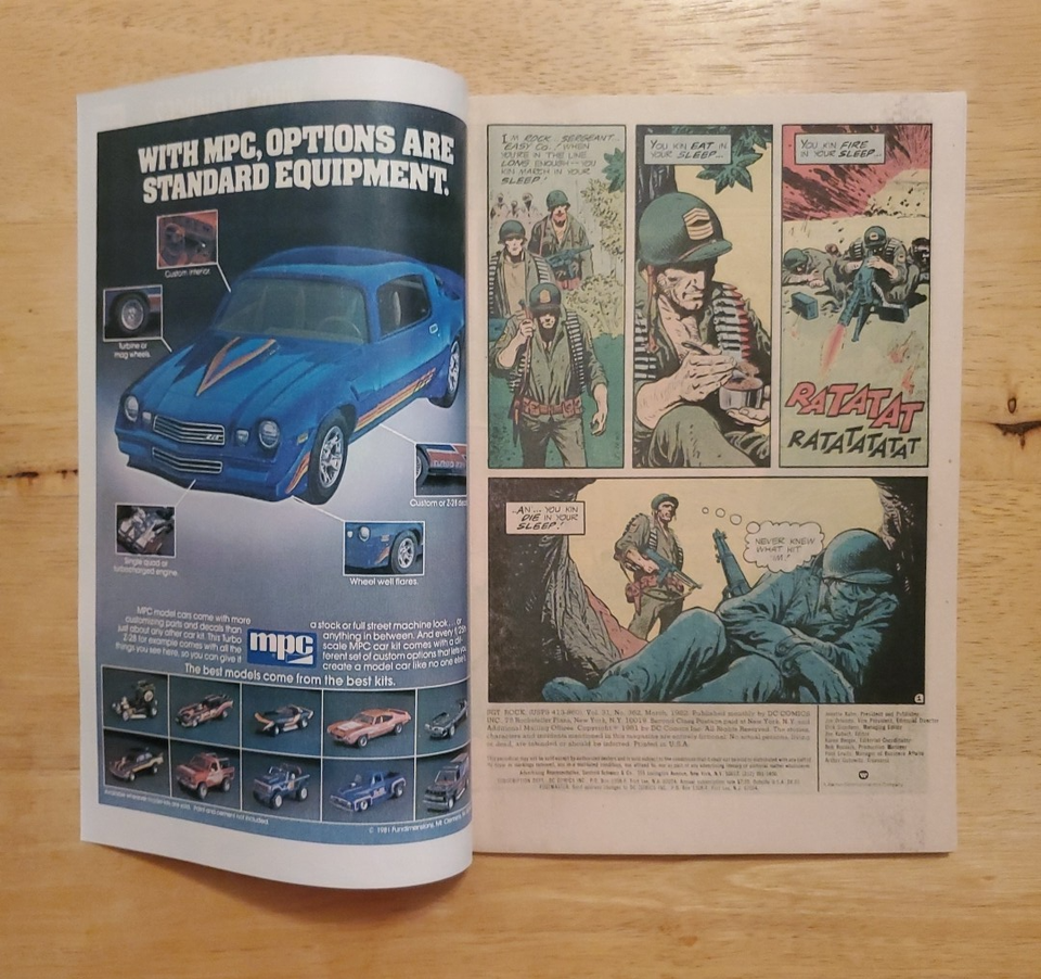 Sgt.Rock #362 Vintage Collector's Item DC Comics 1982 | eBay