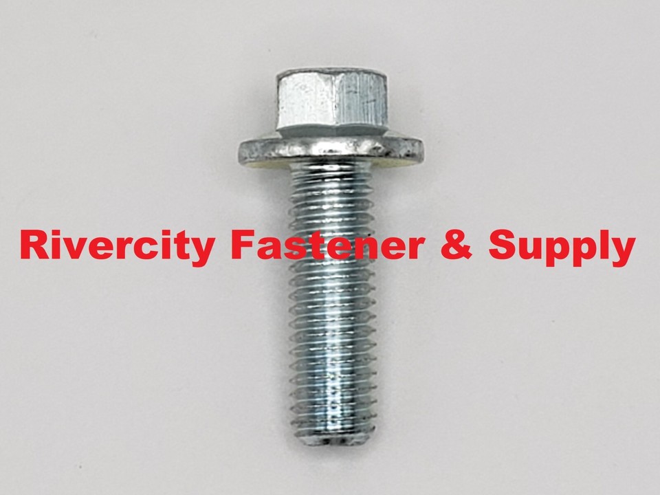 M8-1.25 x 25 JIS Small Head Flange Bolts M8x1.25 x 25mm Screws with ...
