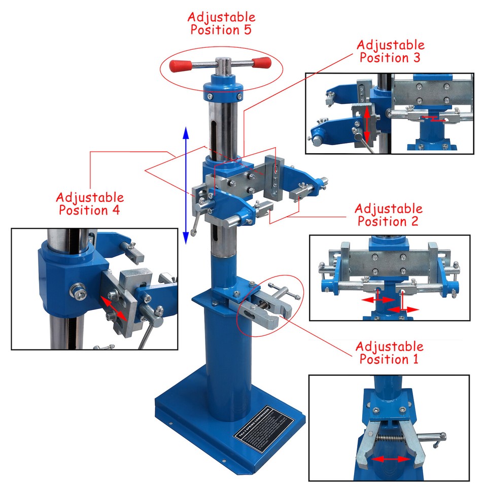 Heavy Duty Hydraulic Spring Coil Compressor Jack Compression Strut ...