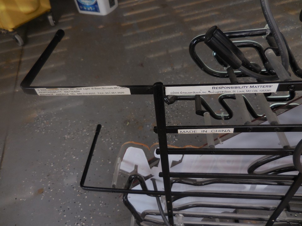 Budweiser BUD LIGHT CALIFORNIA Summer Time all the Time Neon Tube Light ...