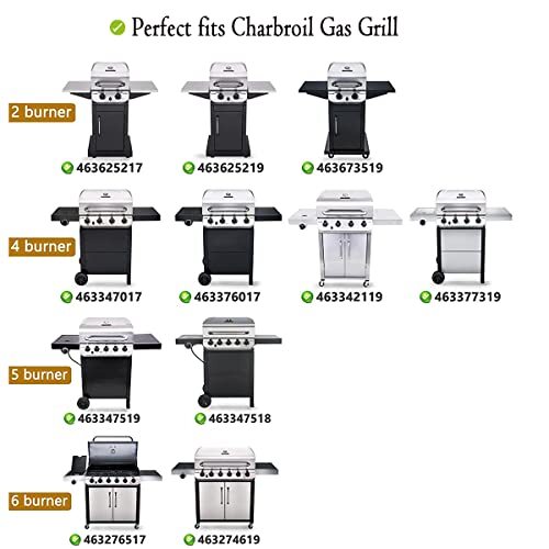 Grill Parts for Charbroil Performance 5 Burner 463347519 463347518, 475 ...