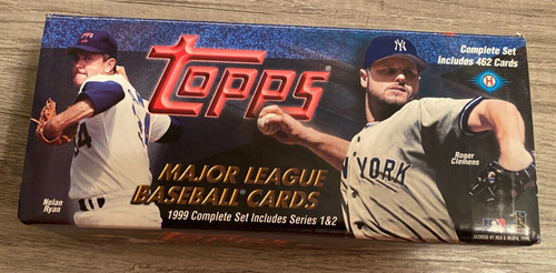 1999 Topps Baseball Complete Set Hobby Edition 462 Cards Series 1 & 2 ...