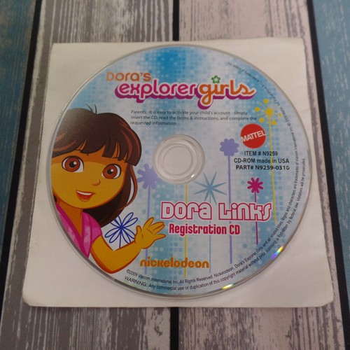 Dora's Explorer Girls: Dora Links Registration CD Nickelodeon CD Rom ...