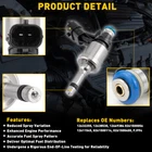 6x Fuel Injectors 12638530 For GM Chevrolet Camaro Traverse GMC Acadia ...