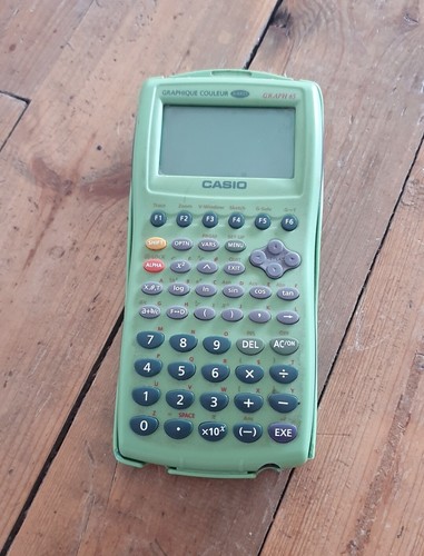 CALCULATRICE GRAPHIQUE CASIO GRAPH 65 COULEUR 64 Ko / TRES BON ETAT | eBay