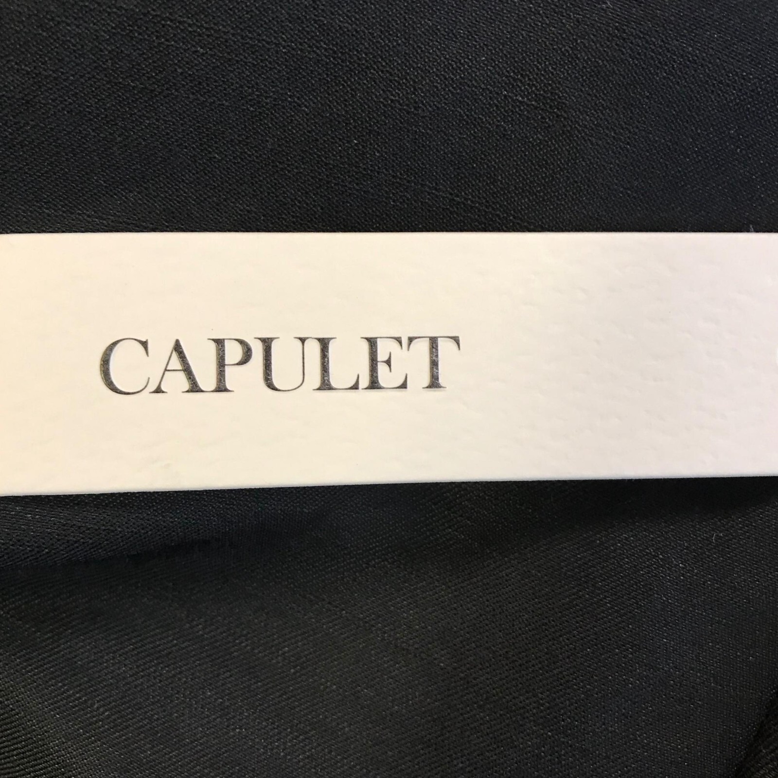 NWT Capulet Womens Black Linen Blend Strap Halter Dress Size S | eBay