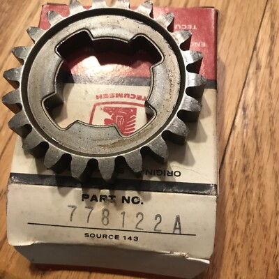 Tecumseh PEERLESS Transmission 778122A SPUR GEAR GENUINE OEM 778122 | eBay