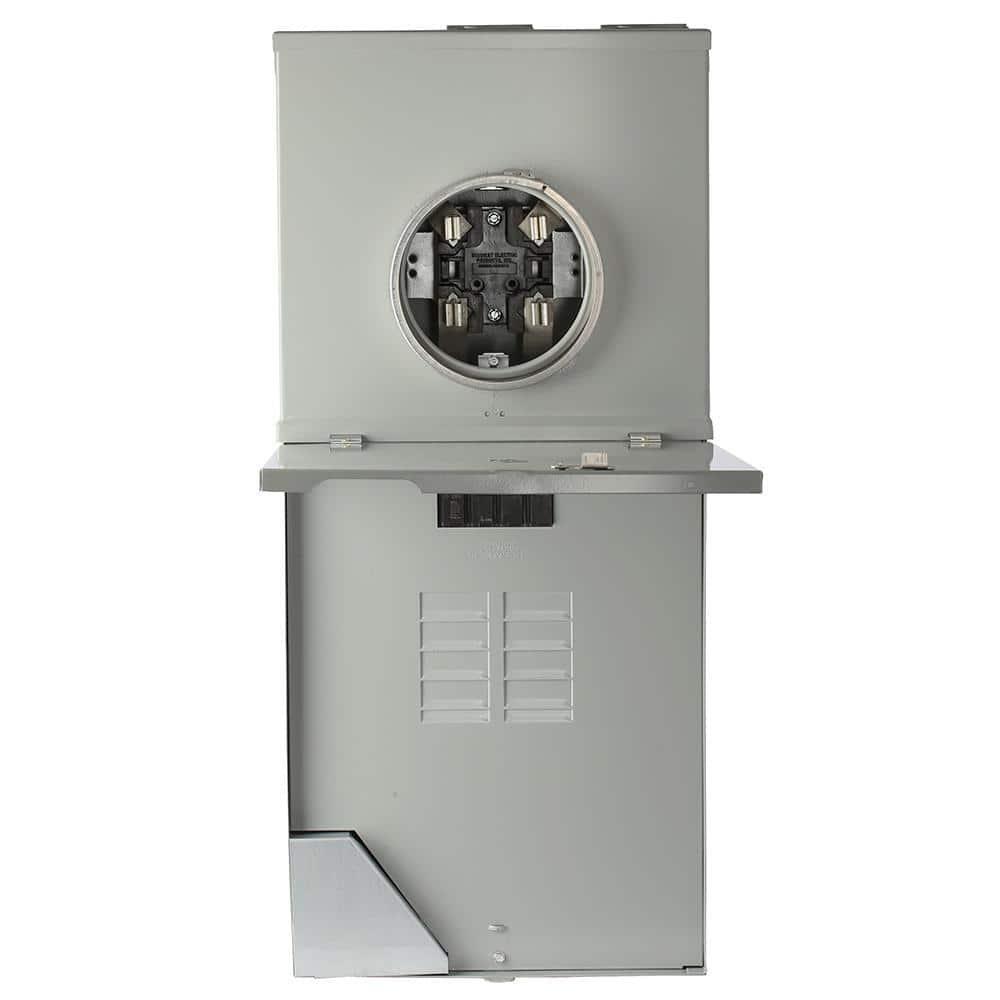 Main Breaker Meter Socket Load Center 200 Amp 8-Space 16-Circuit ...