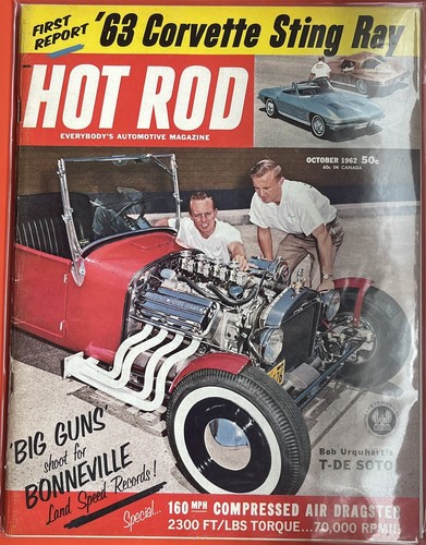 Hot Rod Magazine October 1962 | eBay