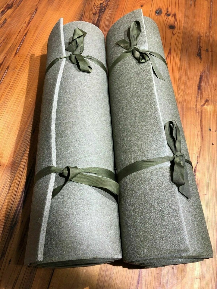 US MILITARY FOAM 72x24x3/8" SLEEPING MAT BED ROLL CAMP SHOOTING ...