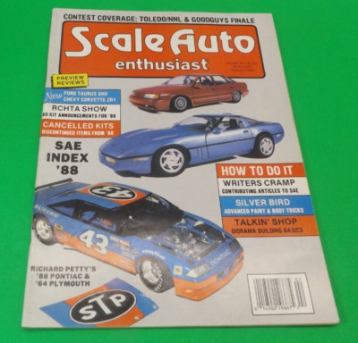 Scale Auto Enthusiast Magazine February 1989 Clint Freeman Kenworth | eBay