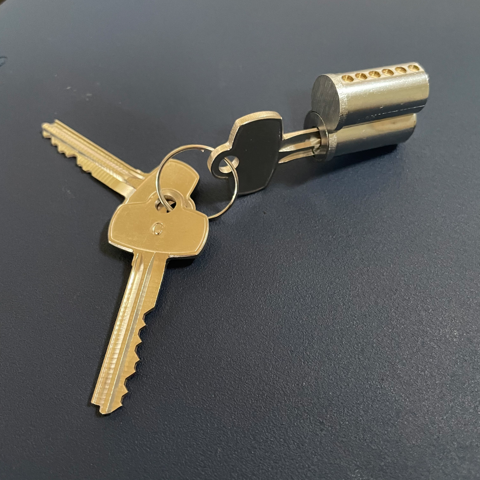 Best / Arrow / Falcon IC (interchangeable) Core 6-pin A Keyway w/ 3 ...