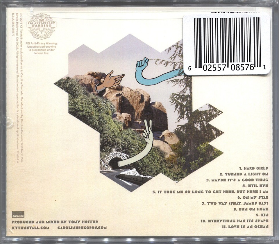 AUTOGRAPHED---- KT TUNSTALL Kin CD Maybe It's a Good Thing HARD GIRLS ...