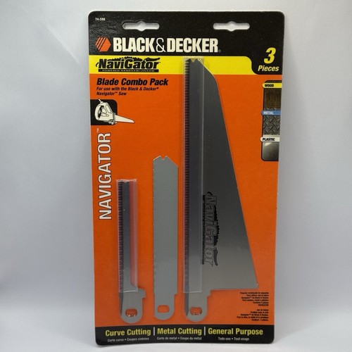 Black & Decker Navigator Blade 3 Piece Combo Pack - New Sealed Package ...