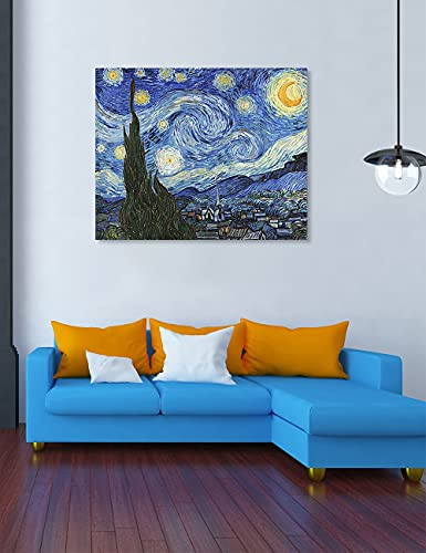 -. Vincent Van Gogh Art Reproduction. Giclee Print on 40L" x 32W ...