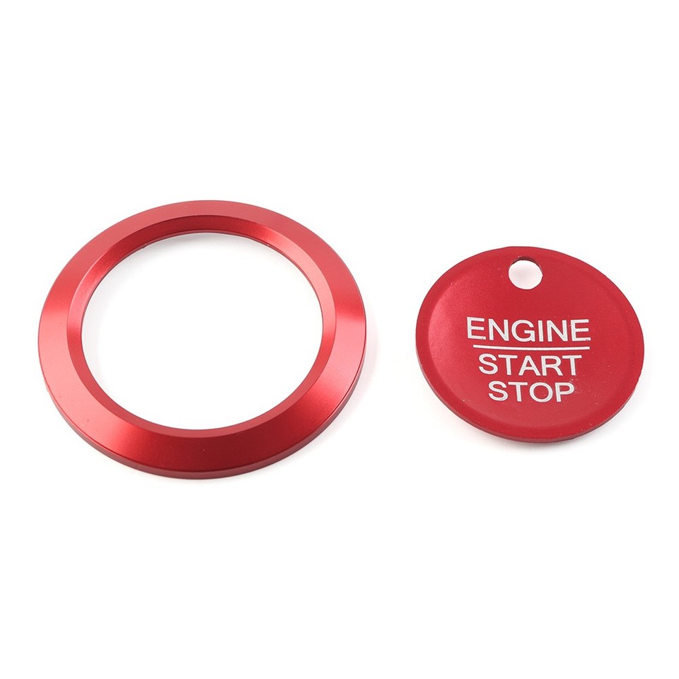 Car Engine Start Stop Switch Button Cover Trim For Ford F150 Raptor ...