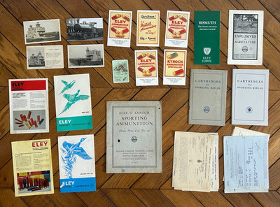 Eley Kynoch ICI Booklets 1939 Vintage Shotgun Cartridge Advertising ...
