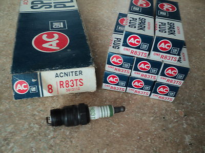 R43TS SPARK PLUGS AC DELCO PACK 8 FORD MERC FEDERAL FLEXIBLE AUSTIN ...