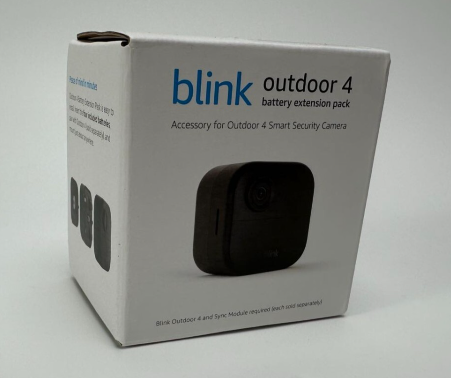 Blink Outdoor 4 Battery Extension Pack Accessory for Outdoor 4 Smart ...