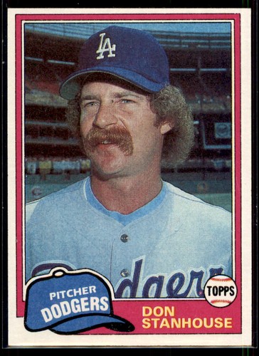 1981 Topps Don Stanhouse #24 Los Angeles Dodgers | eBay