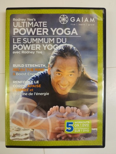 GAIAM - Rodney Yee's : Ultimate Power Yoga (DVD, 2011) FREE SHIPPING | eBay
