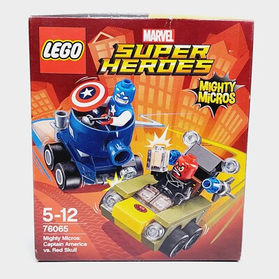 LEGO 76065 Marvel Super Heroes Mighty Micros Captain America vs. Red ...