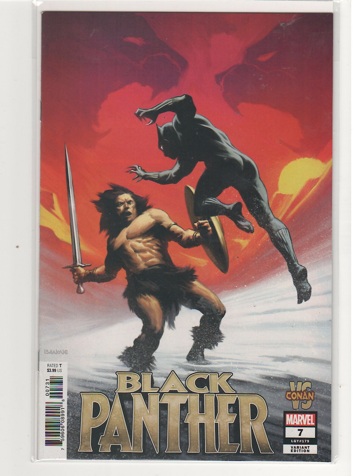 Black Panther (Volume 7) #7 Conan The Barbarian variant 9.6 | eBay