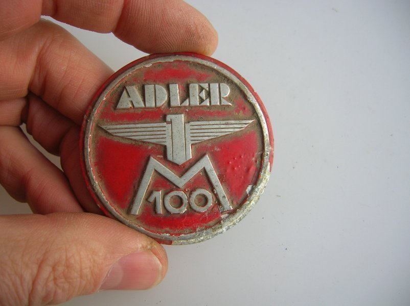 ADLER M100 PLAKETTE BADGE BIKE MOTOBIKE MOTOCYCLE M 100 M | eBay
