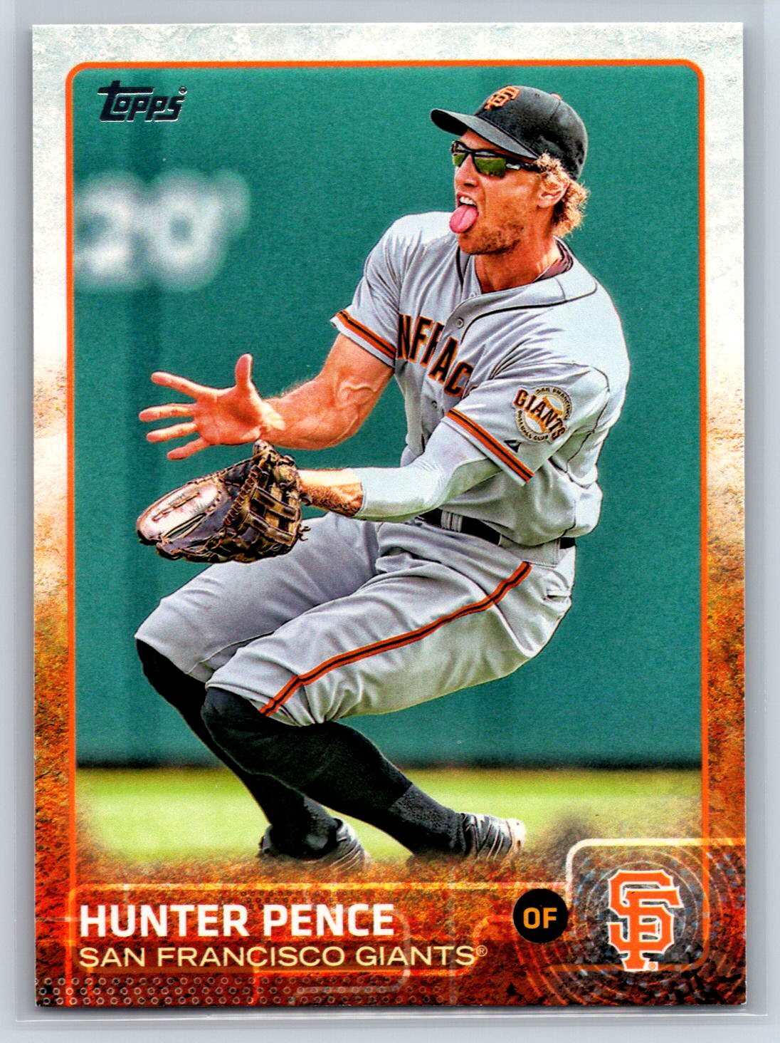 2015 Topps Hunter Pence San Francisco Giants #67 | eBay