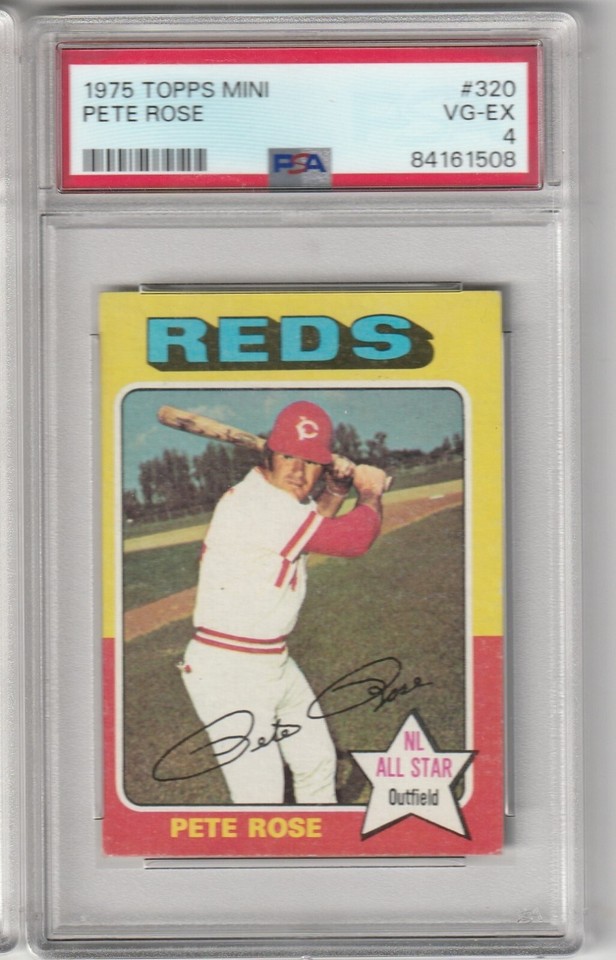 1975 Topps Mini Baseball PSA 3-7 Centered Nicely New Slab U Choose Set ...