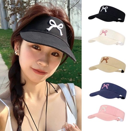 Sun Protection Baseball Cap Bow Embroidery Sun-Proof Caps Ladies | eBay