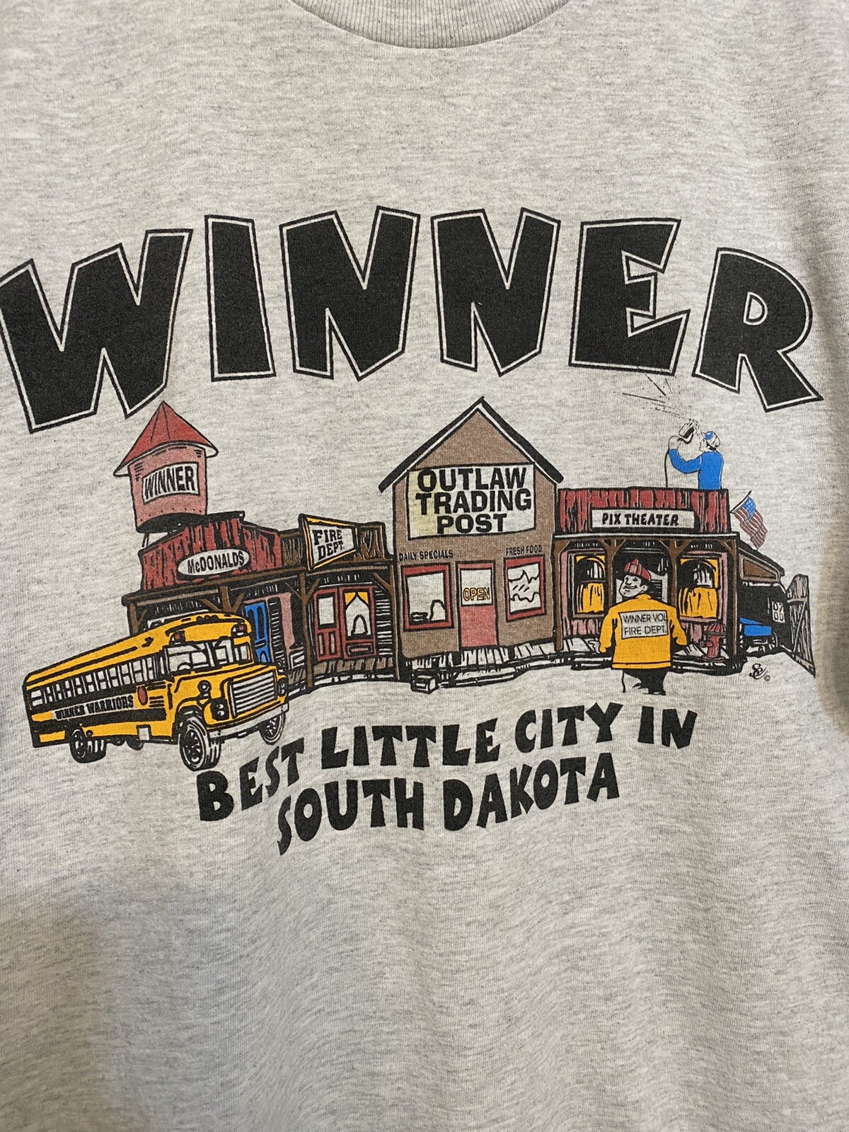 Rare Vintage single stitch ‘winner’ South Dakota best… - Gem
