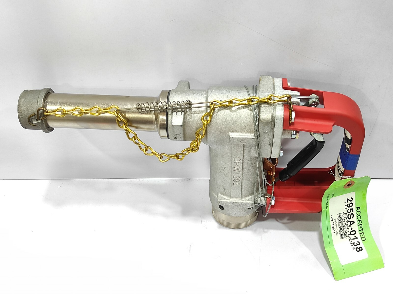 OPW 295 Series Hose Nozzle {295SA-0138} 1 ½” Aircraft nozzle With ...