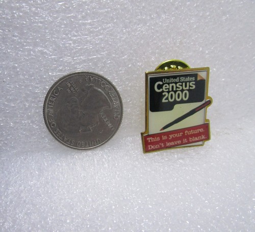 Census 2000 Pin | eBay