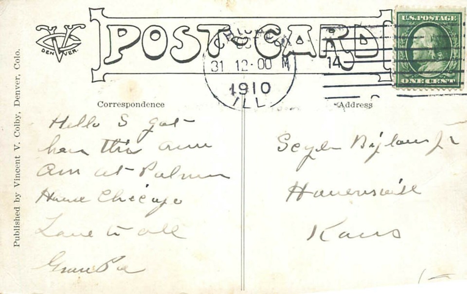 Dog Shoes in Trunk Postcard Vincent Colby artist signed 1910 | eBay