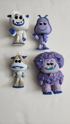 Lot 4 Funko Pop MovIes Small Foot Migo, Meche, Gwangi & Fleem OOB LOOSE ...