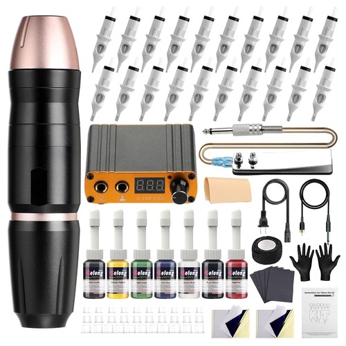 Tattoo Gun,Solong Anti-fatigue Mode Power Supply Anti-fatigue, black | eBay