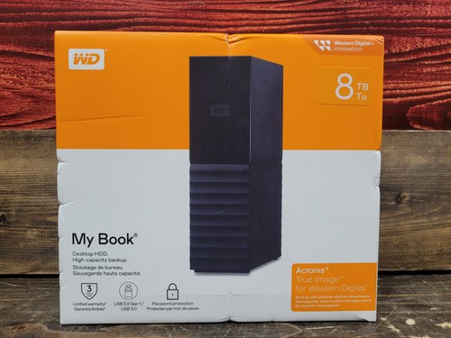 WD My Book Desktop HDD (8TB) (BOX DMG) (NEW) | eBay