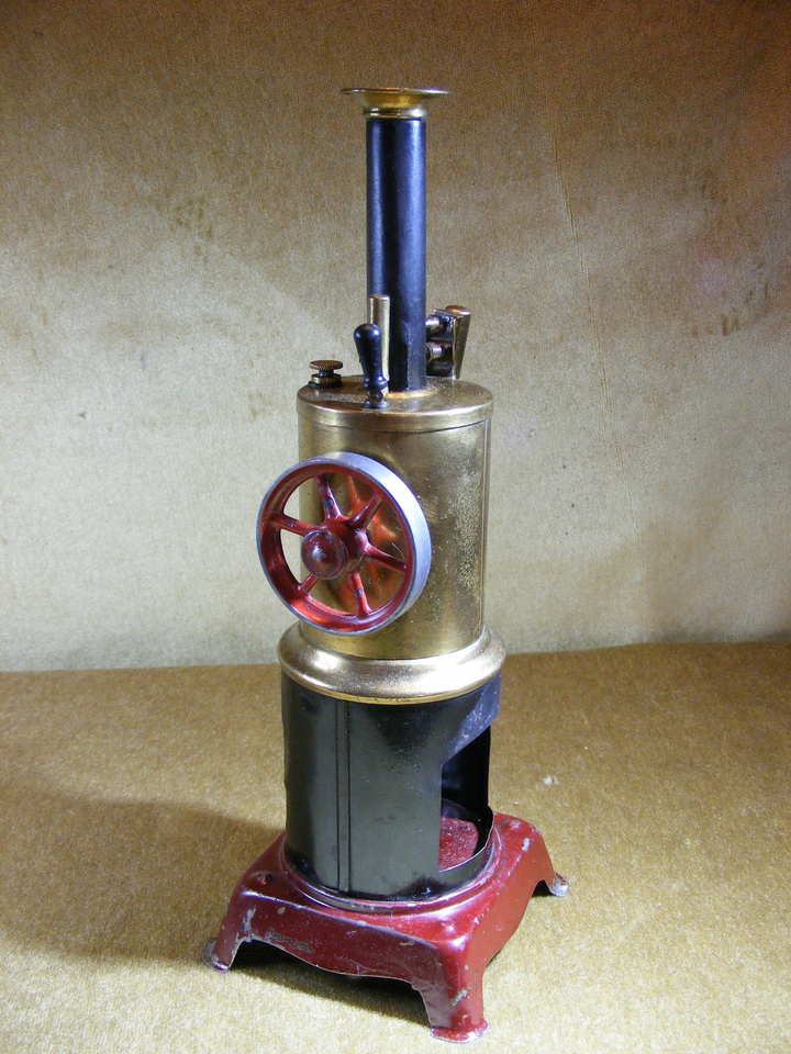 BING STATIONARY MODEL VERTICAL STEAM ENGINE. NO BURNER. | eBay Australia