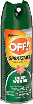 Off! Deep Woods Sportsmen ALL Insect Repellant LEVEL 3 " WITH 30% DEET ...