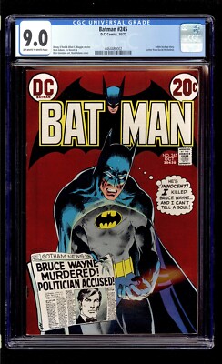 Batman #245 1964 CGC 9.0 VF/NM OW/W High Definition Scans** | eBay