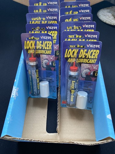 VICTOR LOCK DE-ICER AND LUBRICANT Lot of 14 | eBay