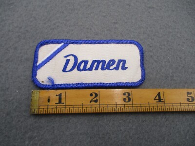 Vintage Damen Name Patch Work Uniform | eBay