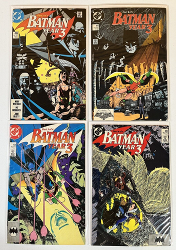 BATMAN #436-439 YEAR 3 Complete 1-4 full set (DC 1989) | eBay