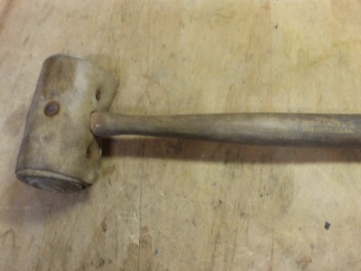 pig skin mallet Greene tweed new york empire #3 rare saw hammer | eBay