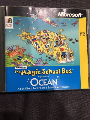 Scholastic's The Magic School Bus Explores the Ocean Microsoft CD ROM ...
