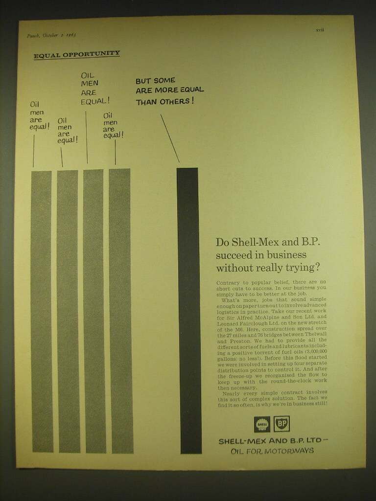 1963 Shell-Mex and BP Petroleum Ad - Do Shell-Mex and B.P. succeed in ...
