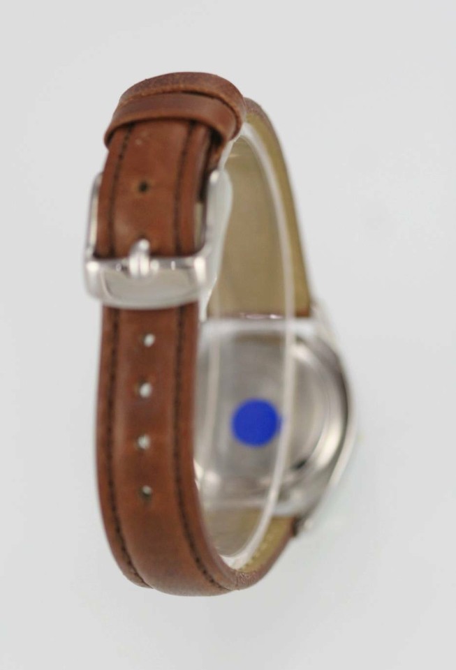 Route 66 White Women's Stainless Steel Silver Gold Brown Leather Quartz ...