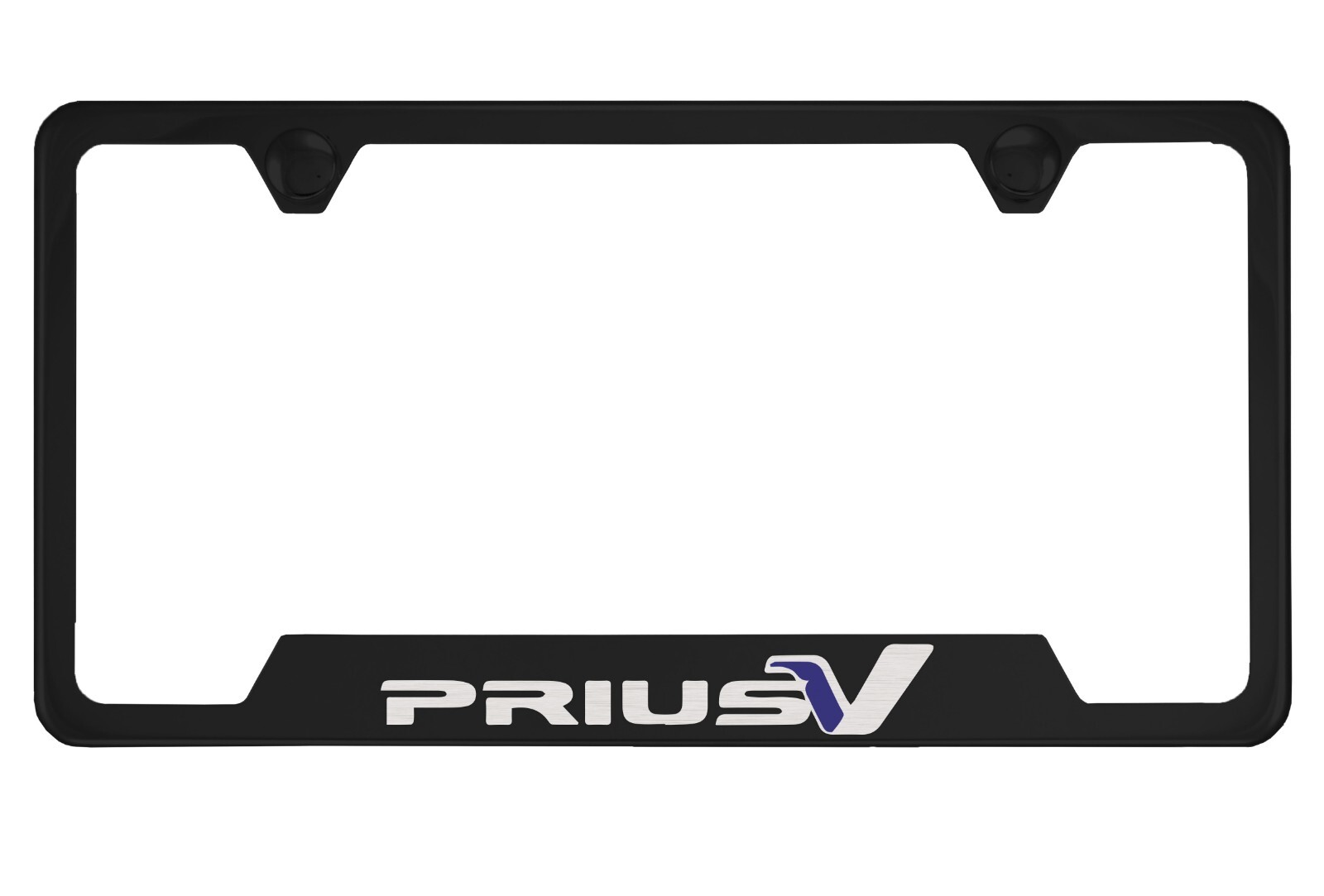 Black License Plate Frame for Toyota PriusV, Prius V | eBay